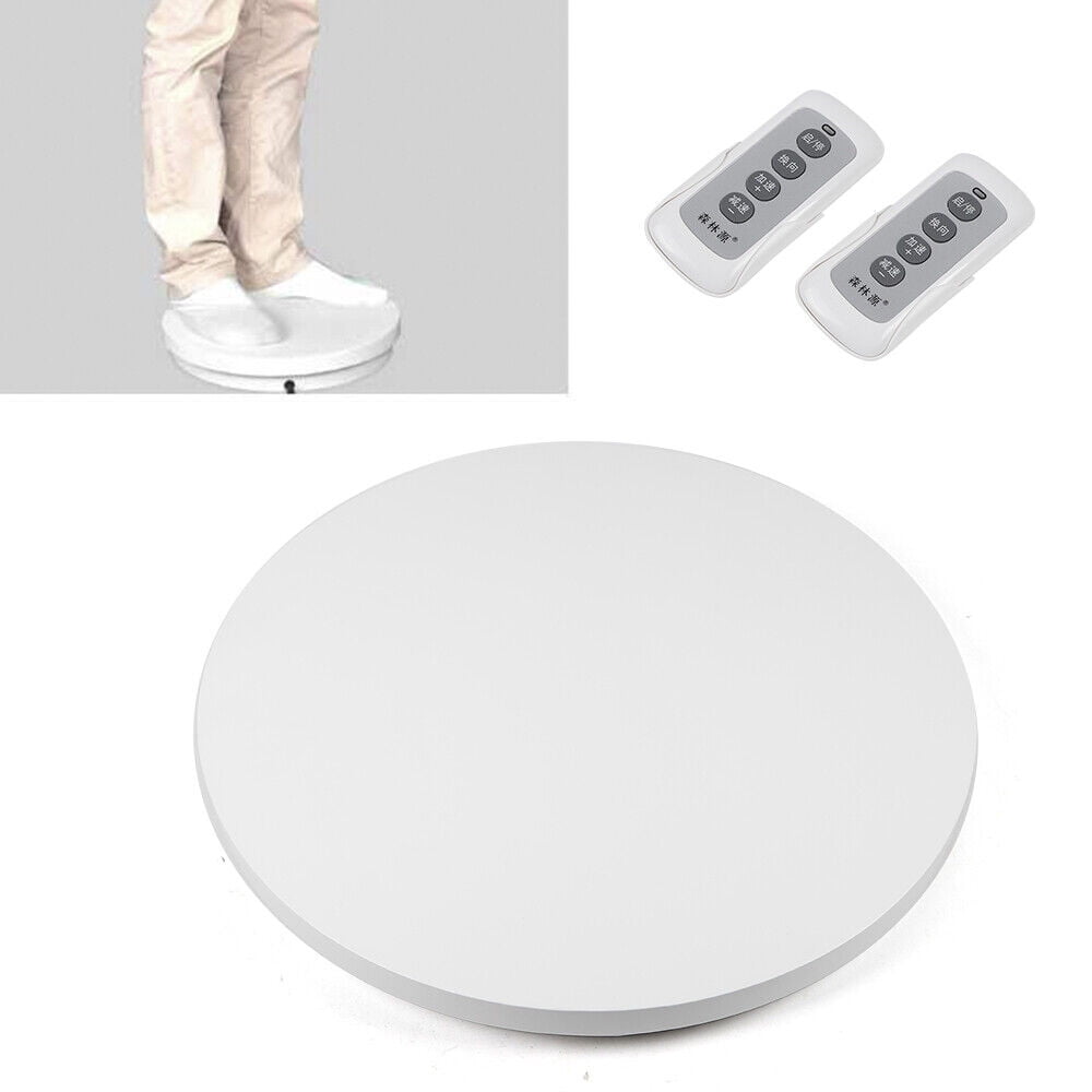 360° Electric Motorized Rotating Turntable Display Stand Remote Control ...