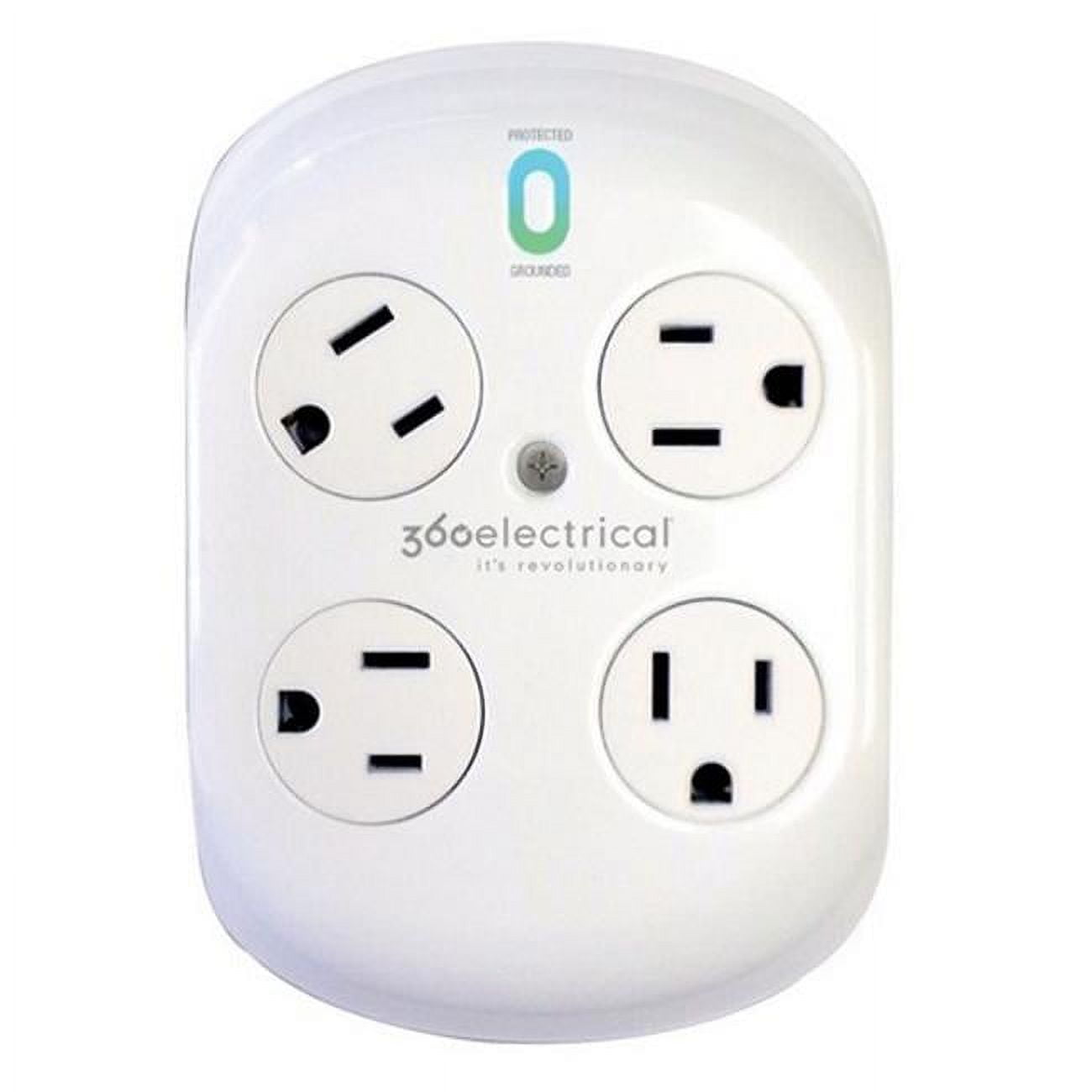 360 Electrical 36036 4-Tap Rotating Surge Protector - Walmart Business ...