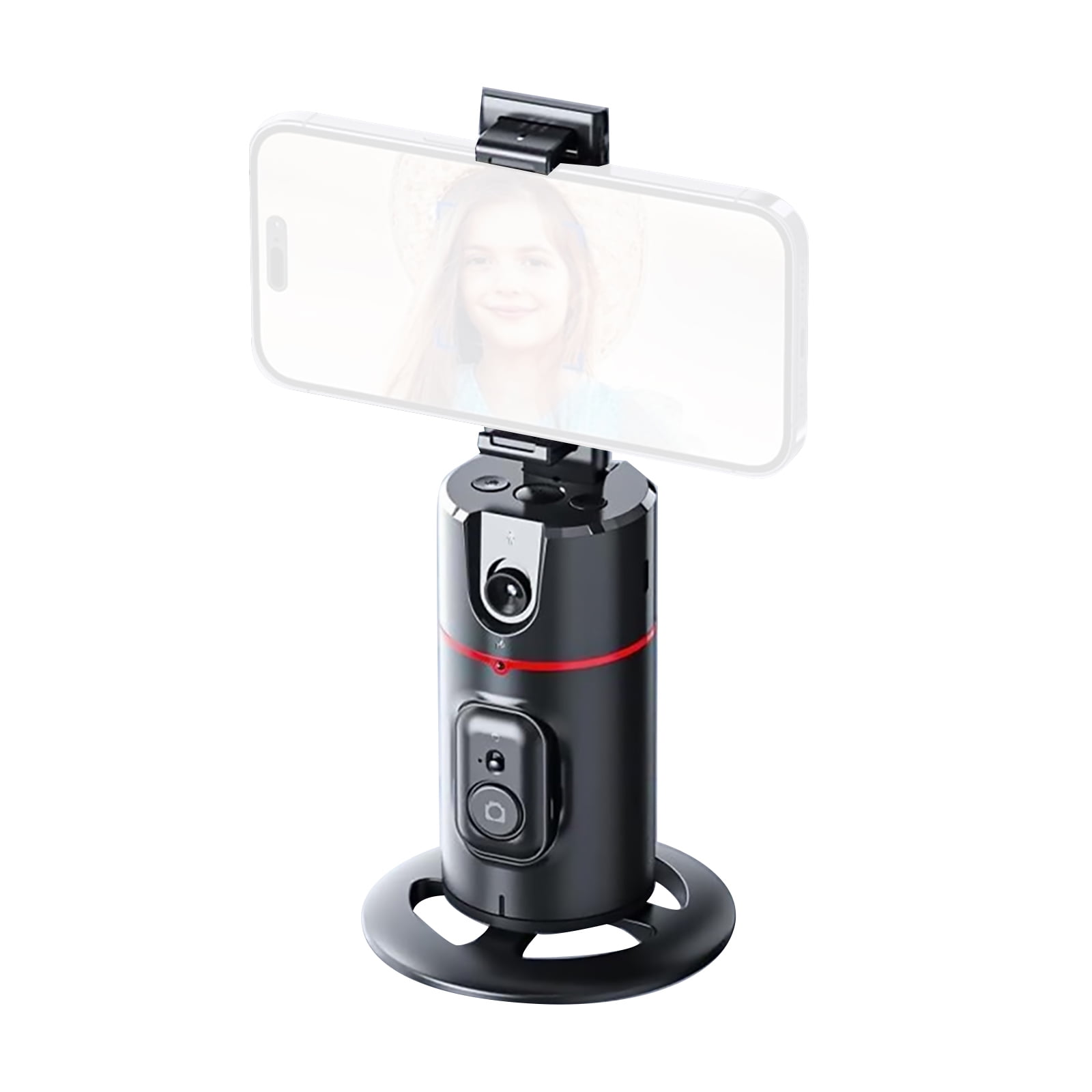 360° Face Tracking Phone Mount Smart Gesture Control, No App Required ...