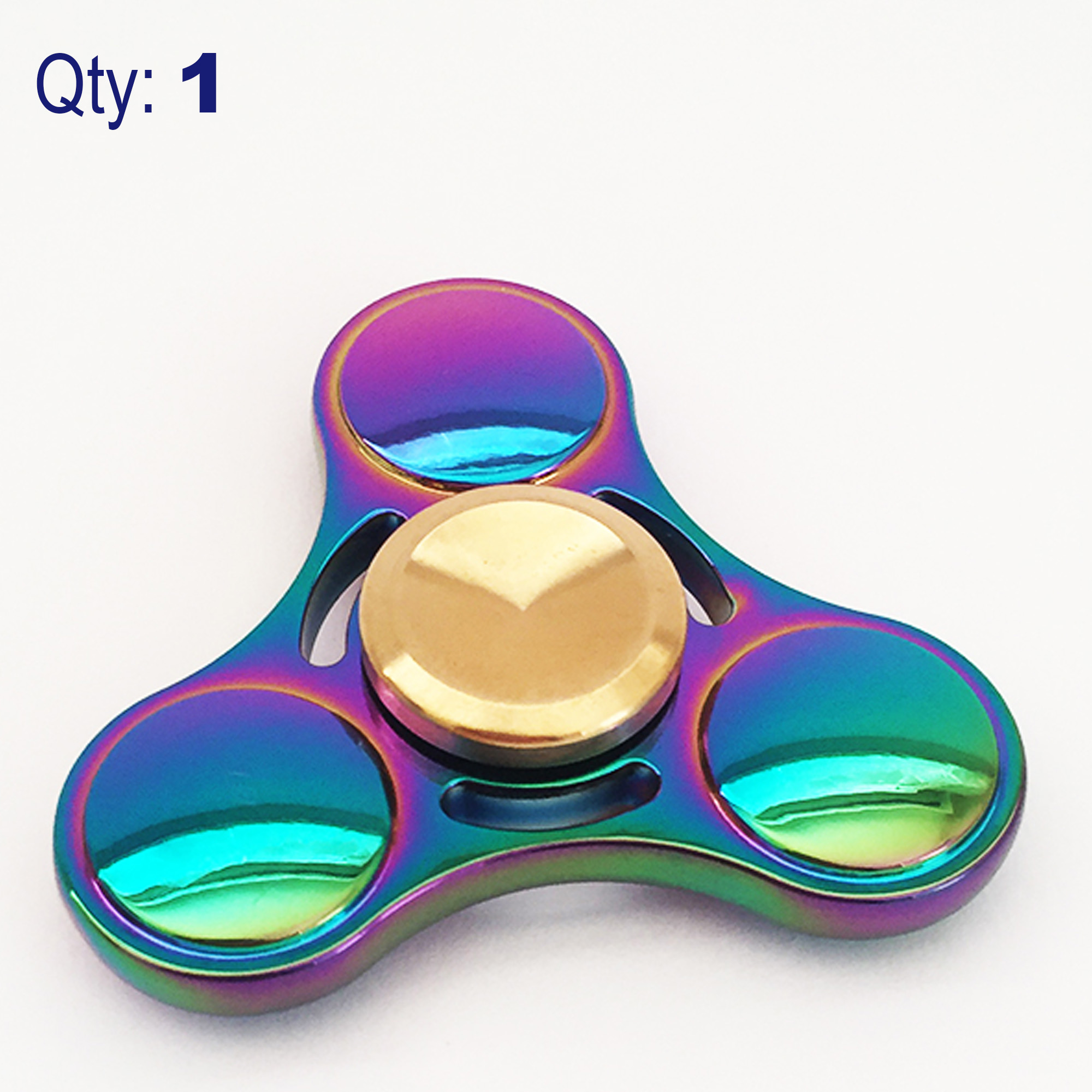 360 Fidget Spinner Rainbow - Premium Metal Fidget Spinner Toys 1 Pack ...