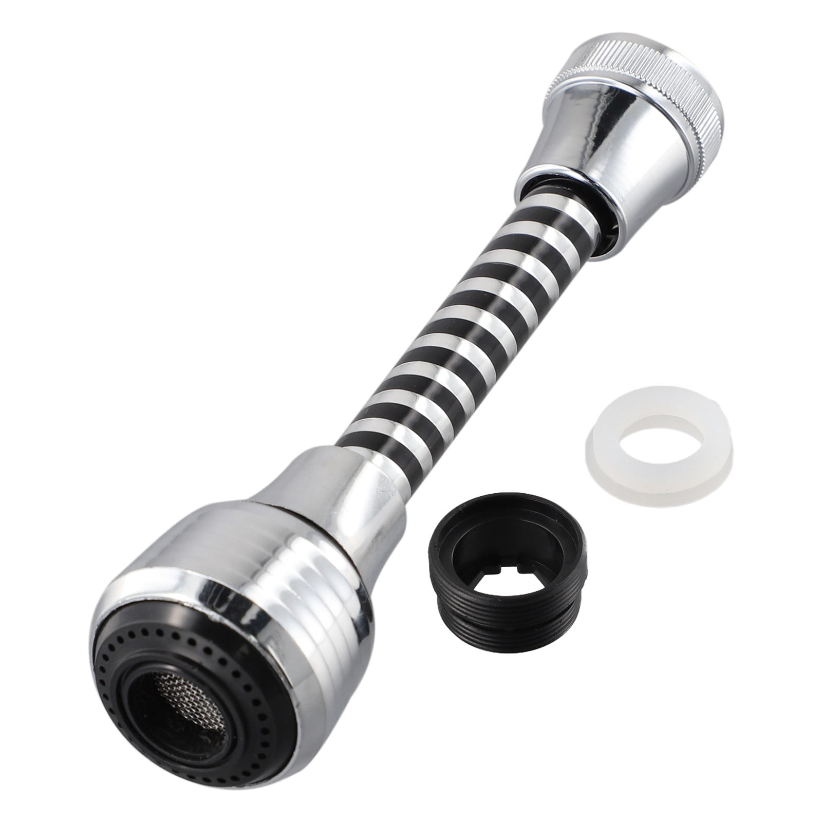 360° Flexible Faucet Extender Bendable Kitchen Sink Tap Spray Head ...
