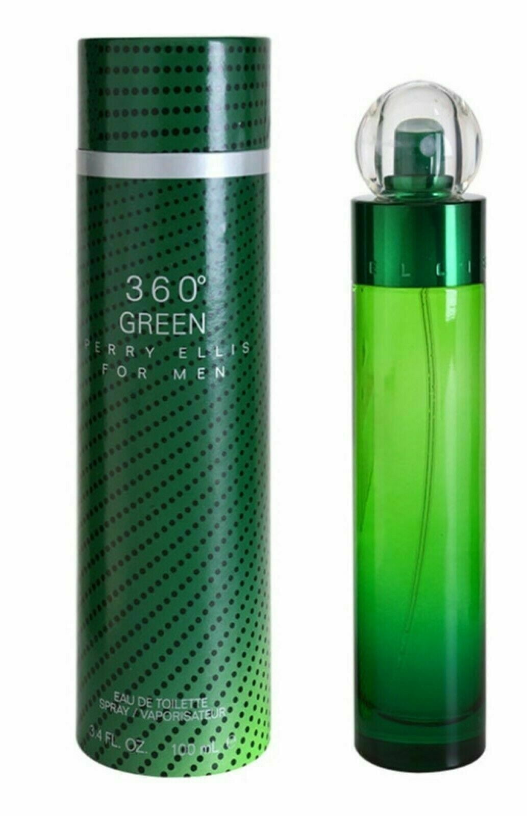 Free Shipping! 360 Green Men by Perry Ellis 3.4 oz EDT Spray - Walmart.com