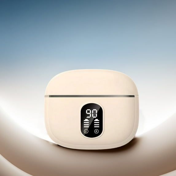 360° Immersive Sound Bluetooth Earphones, Noise Canceling, LED Display ...