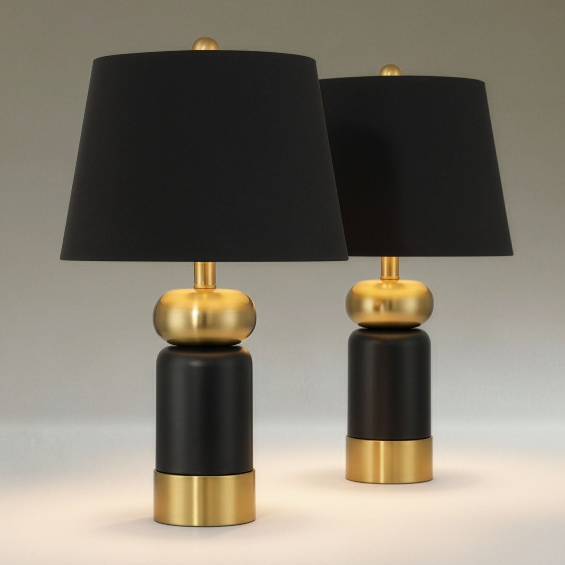 360 Lighting Anthem 19" High Small Modern Accent Table Lamps Set of 2 ...