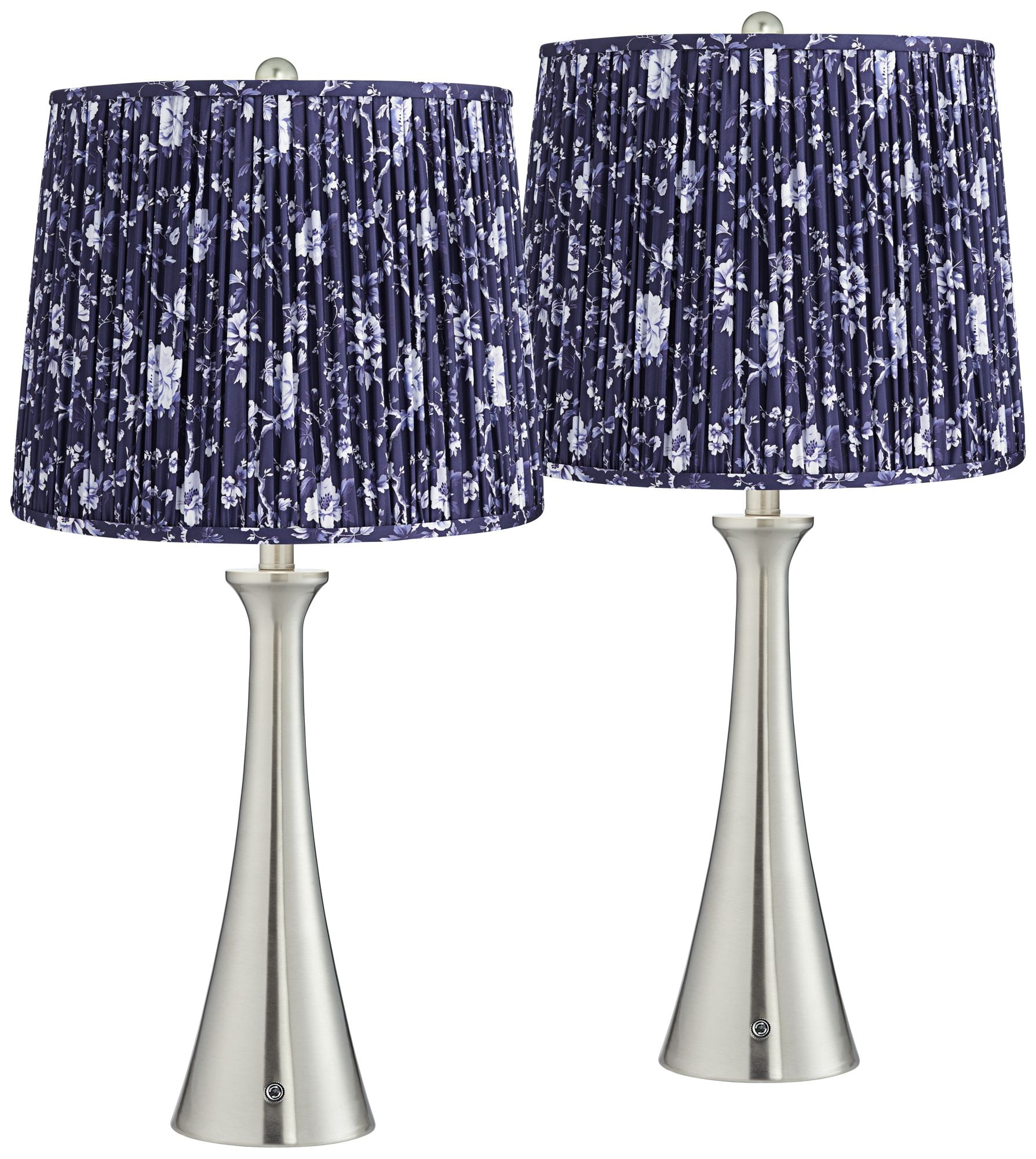 360 Lighting Karl 27 1/2" Tall Modern Table Lamps Set of 2 USB Port AC ...