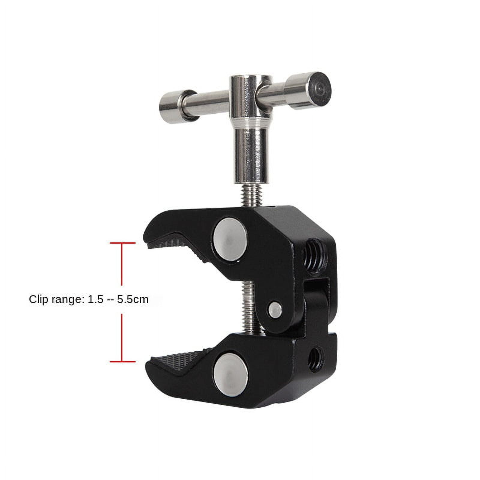 360 Metal 3 Magic Arm with Big Clip Cell Phone Holder Bracket And Tablets for ipads Camera ...