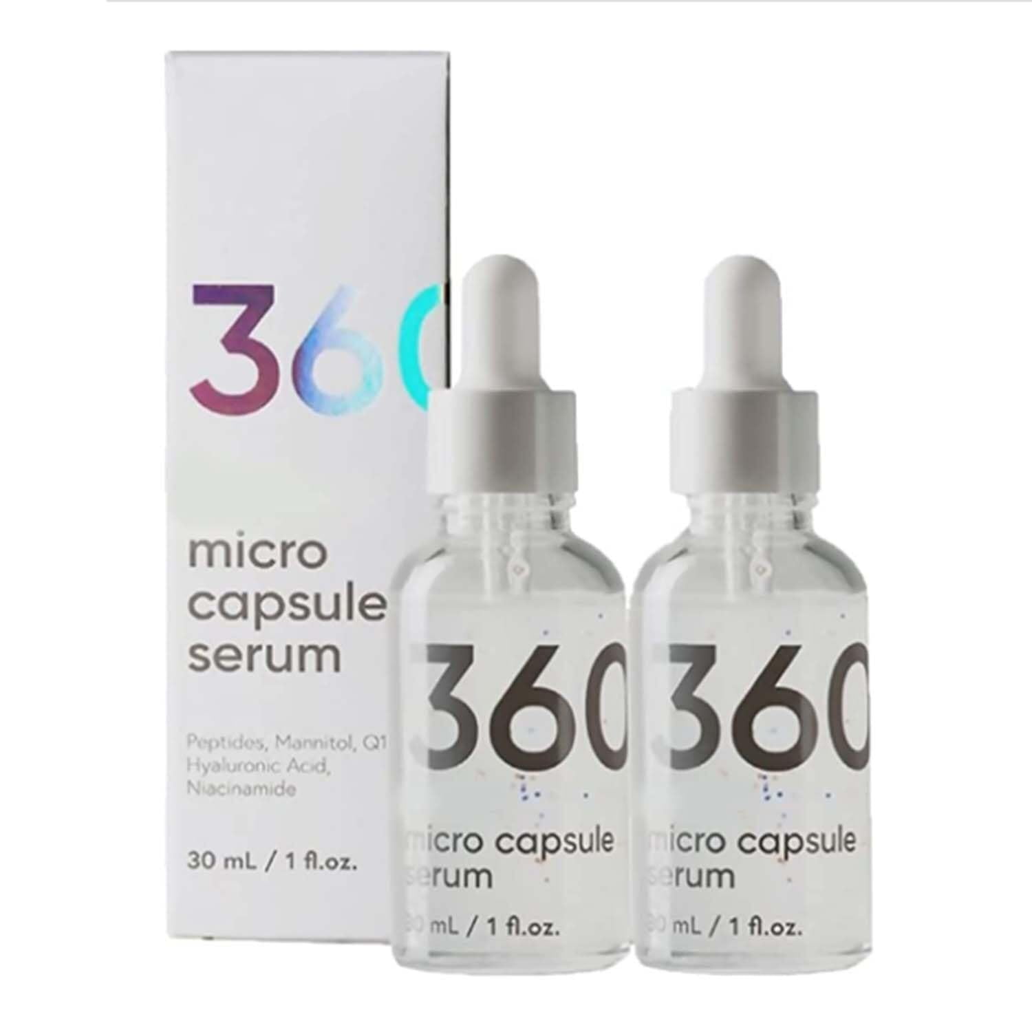 360 Micro Capsule Serum, Face Serum for Women, 30ml Anti-Wrinkle Serum ...