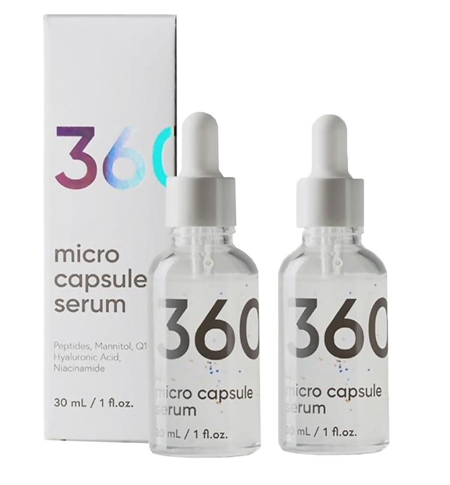 360 Micro Capsule Serum, Face Serum for Women, Anti-Wrinkle Serum with ...