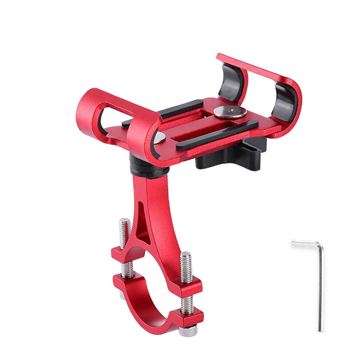 360° Mobile Phone Holder Aluminium Motorcycle Bicycle Handlebar Cell ...