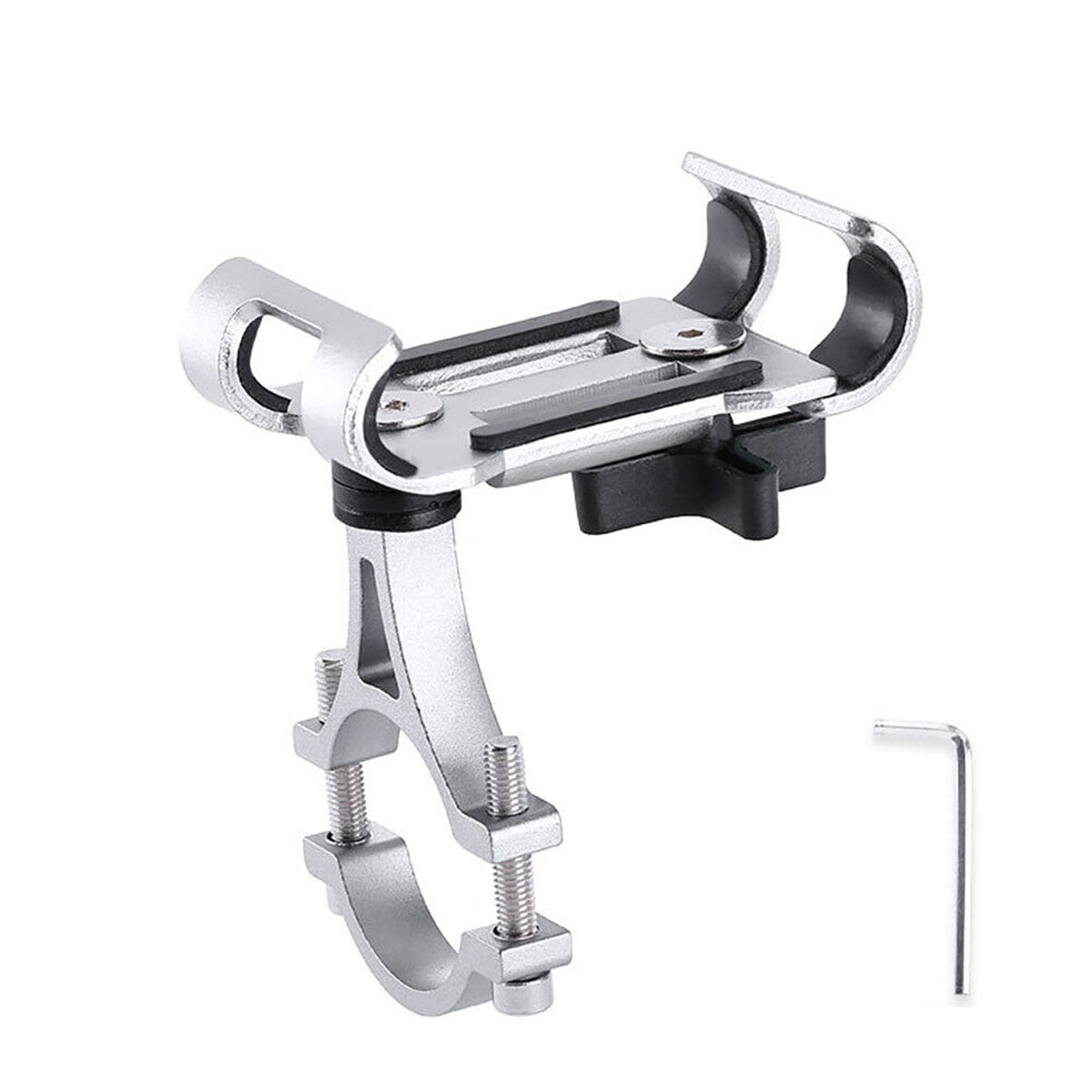 360° Mobile Phone Holder Aluminium Motorcycle Bicycle Handlebar Cell ...