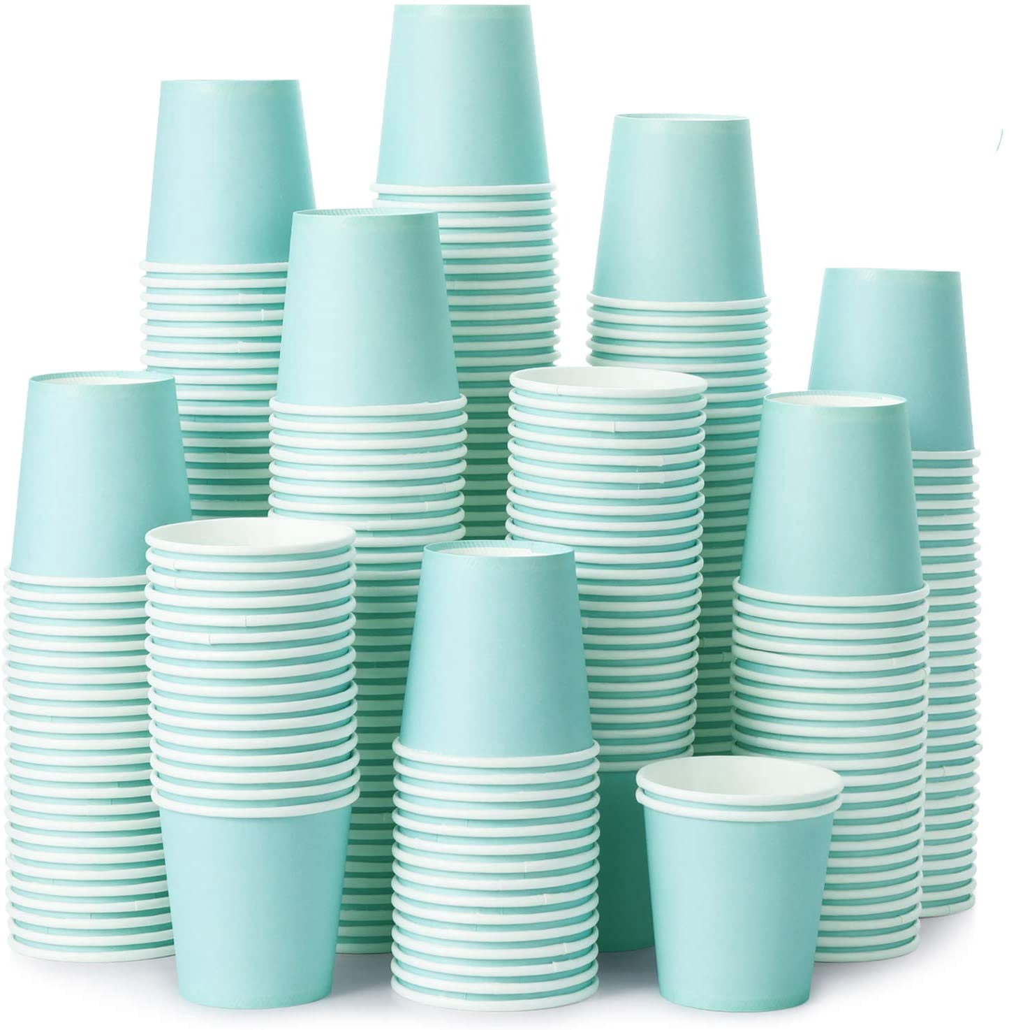 [360 Pack] 3 oz , Sky Blue Mouthwash Cups, Disposable Bathroom Cups ...