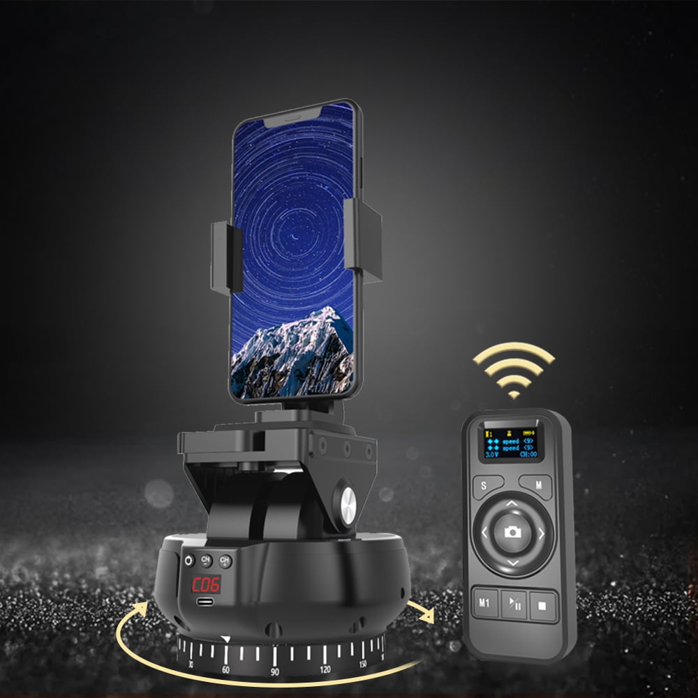 360°Panoramic Rotating Head Pan Tilt Suitable for mobile Phones/Cameras ...
