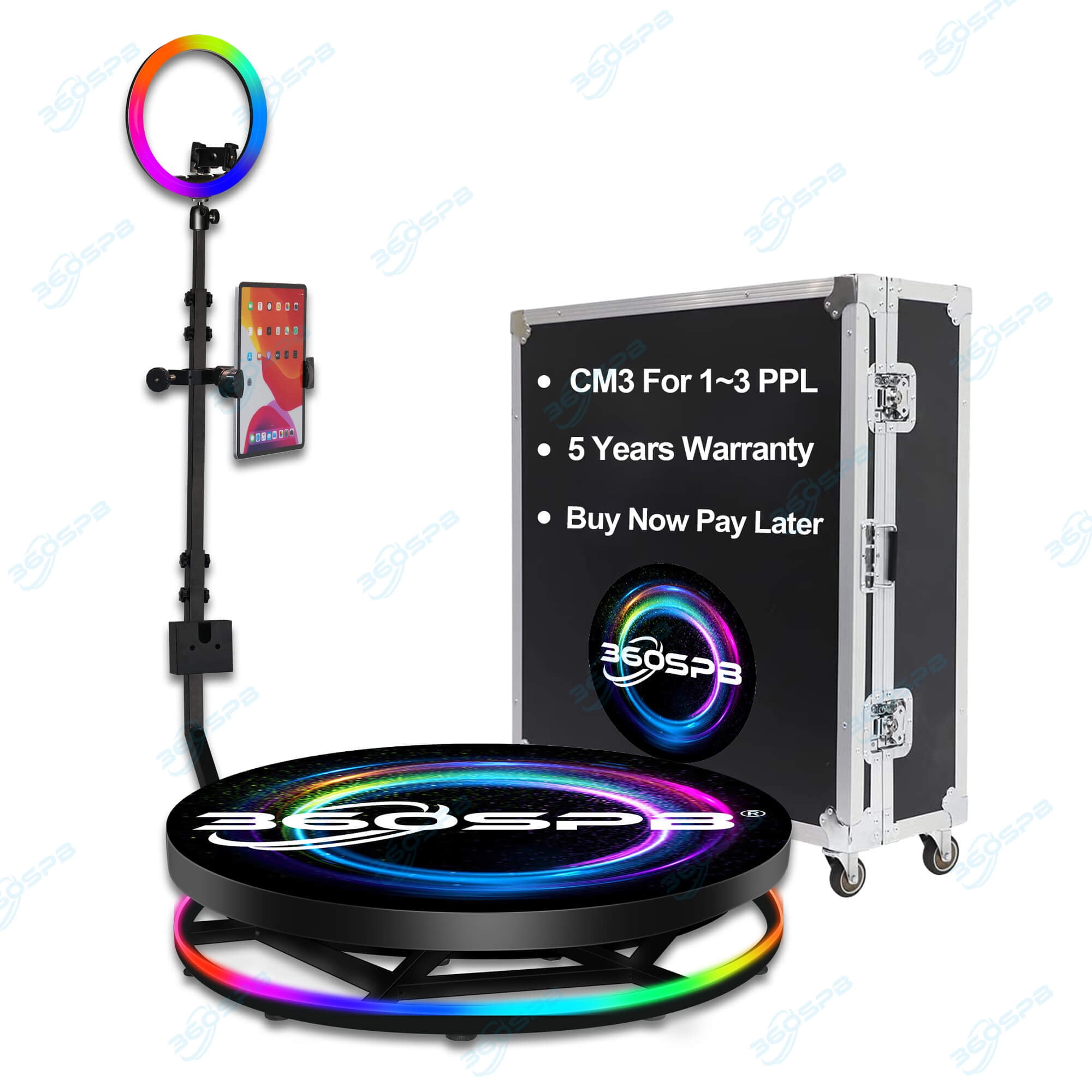 360 Photo Booth Machine for Parties for Events, Exhibitions, Wedding ...