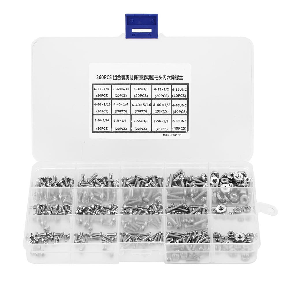 360 Pieces for Fastening & Fitting Solutions Stainless Steel Cross ...