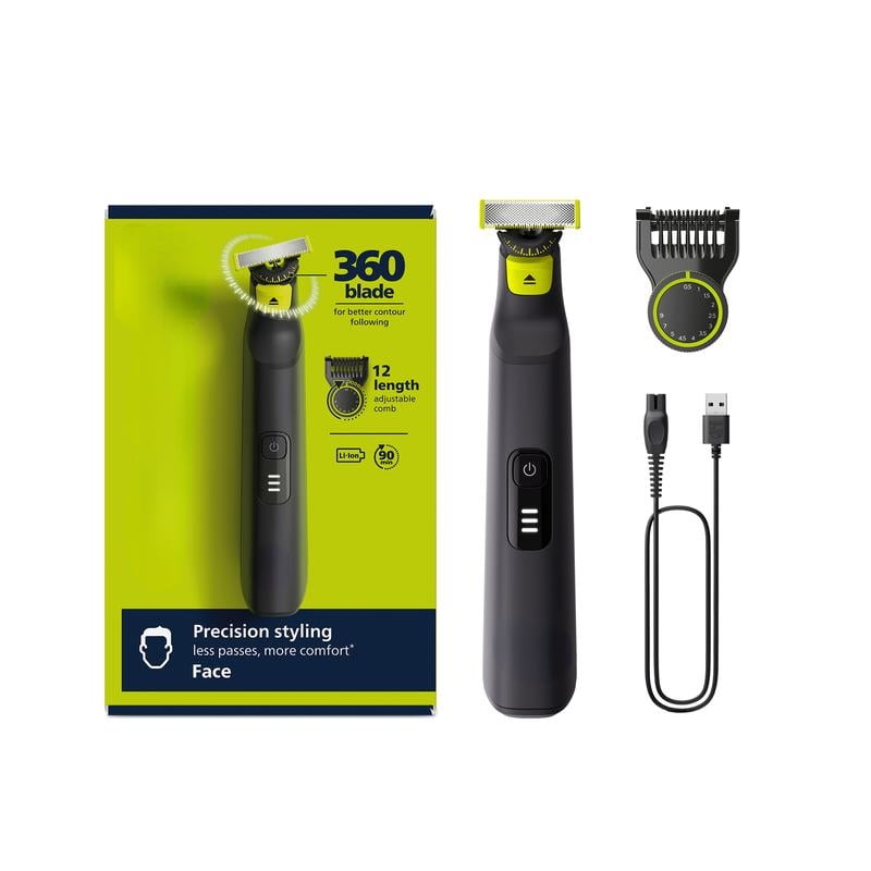 360 Pro Hybrid Electric Trimmer QP6531/70 Facial Razor - Walmart.com