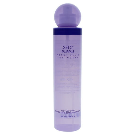 Lovely Perry Ellis 360 Purple Body Mist, Fruity Floral Scented Perfume ...