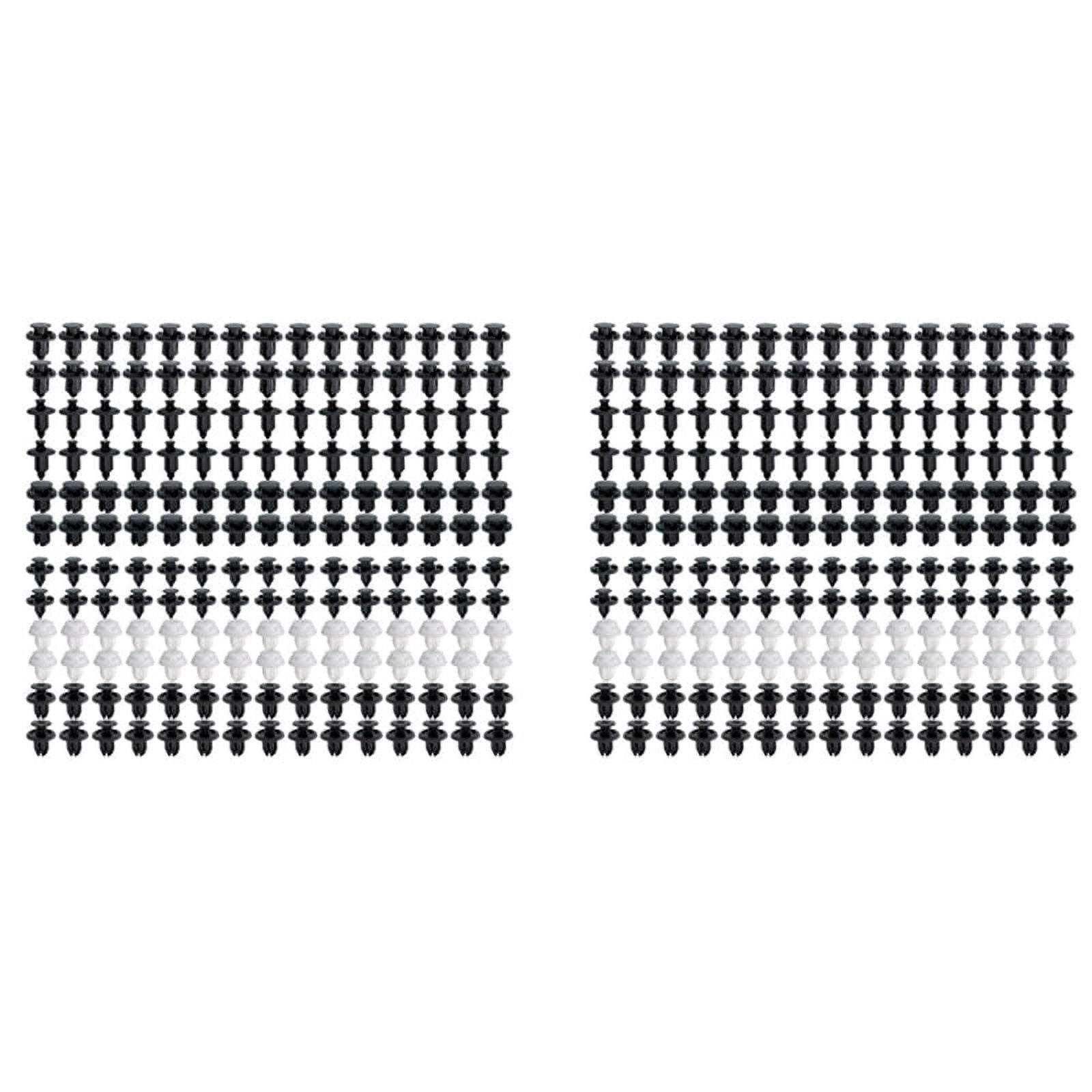 360 Push Pin Rivets Car Door Trim Panel Clips Bumper Grille Mud Flaps ...