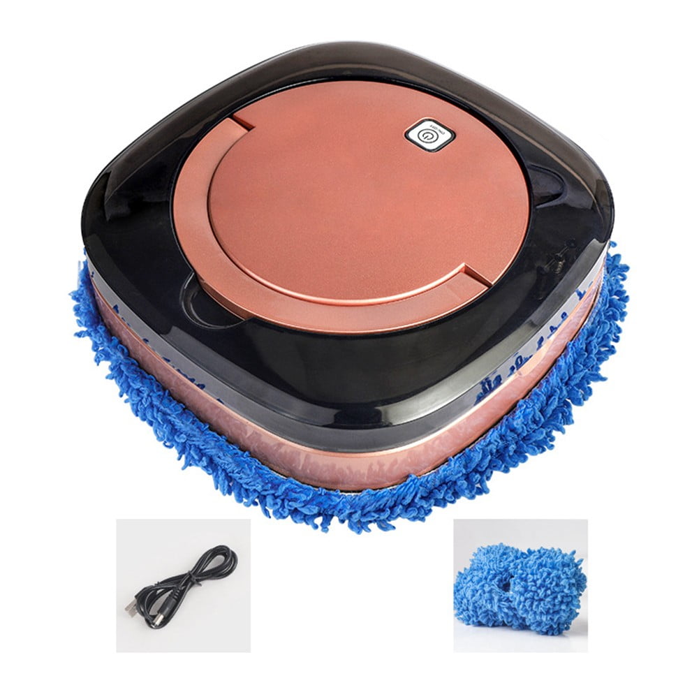 360° Robot Mop Self-Emptying Base 60 Min Cleaning Wet Dry ...