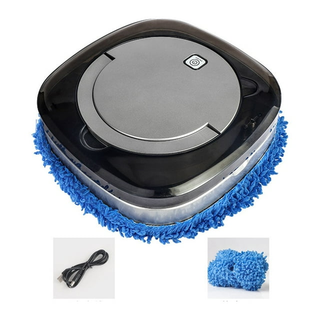 360° Robot Mop with Self-Emptying Base, Wet Dry Cleaning Sweeper, 60 ...
