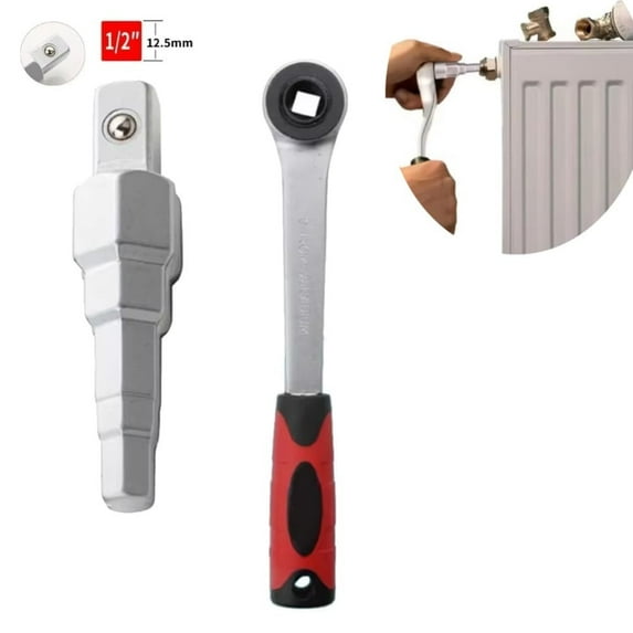 360° Rotary Handle Reversible Ratchet: Perfect for Tight Spaces & Easy ...