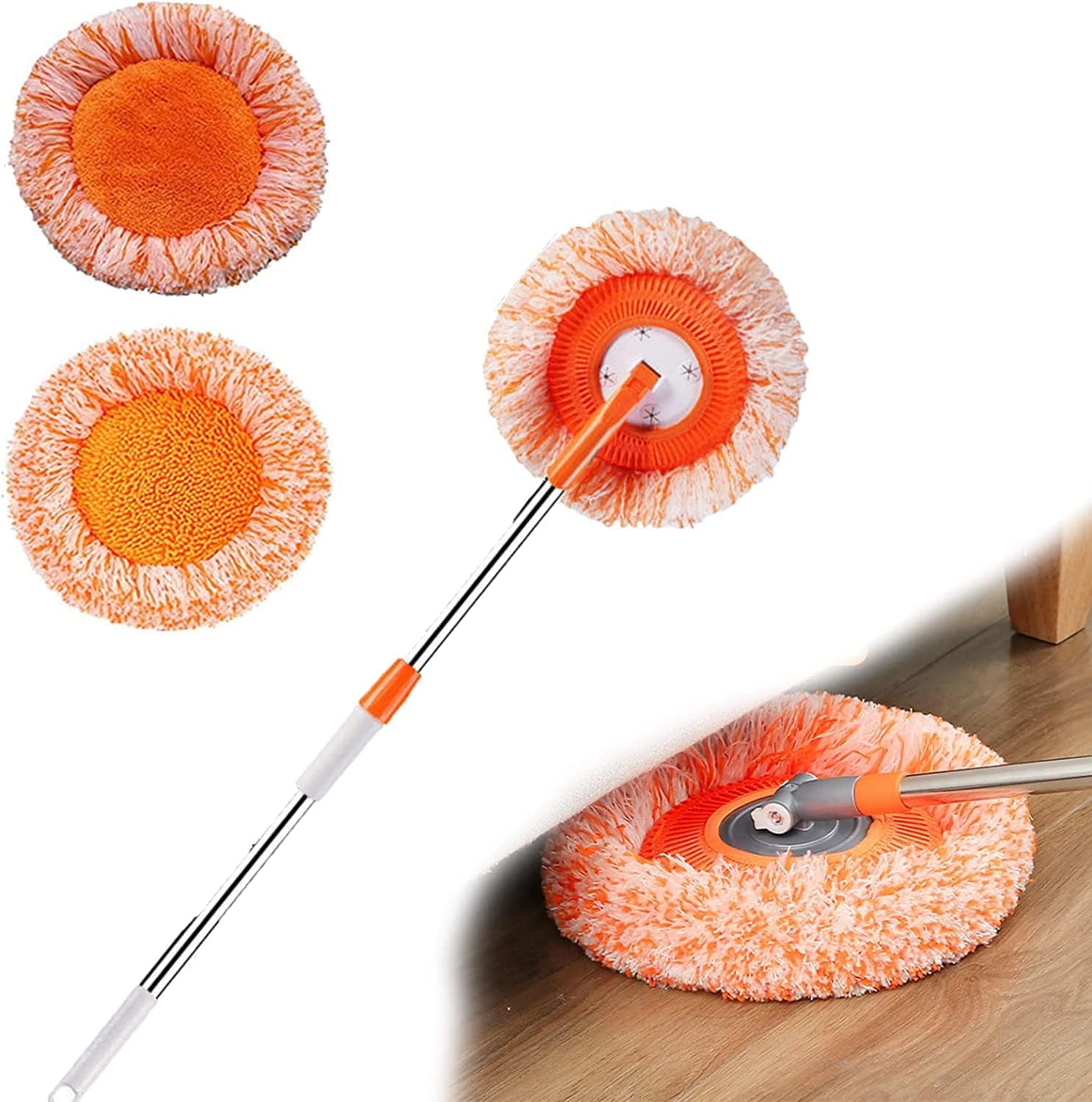 360? Rotatable Adjustable Cleaning Mop - 2024 Extendable Wall Cleaning ...
