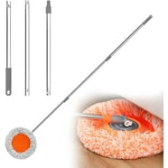 Qaestfy Wall & Baseboard Cleaner Mop with 49'' Handle, Sweeping ...