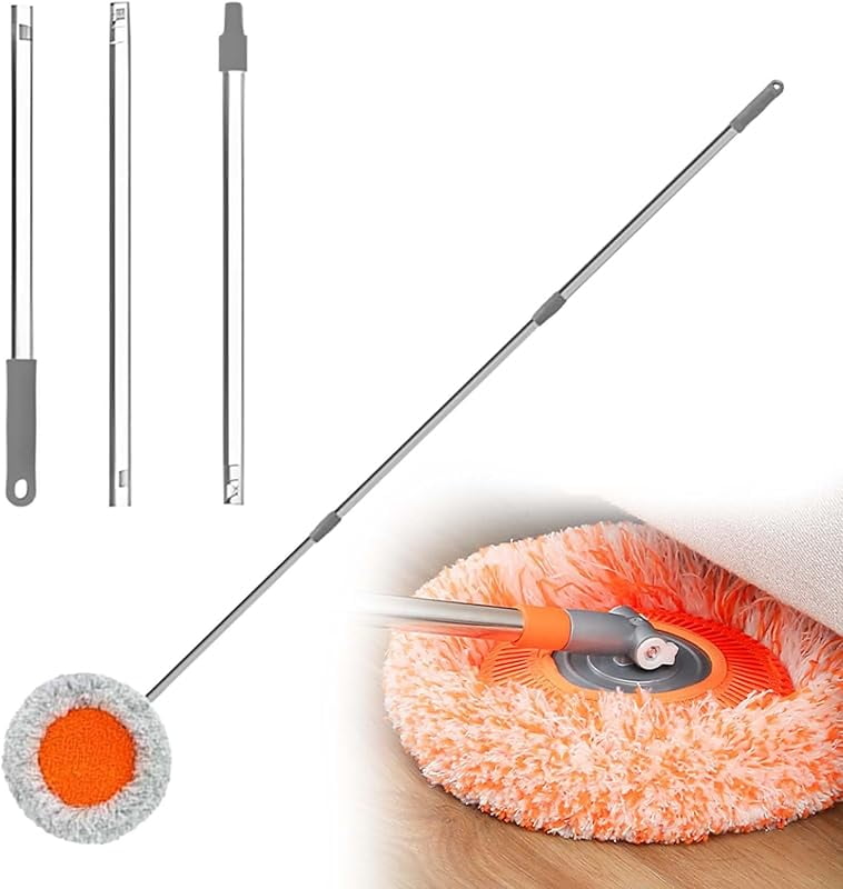 360 ° Rotatable Adjustable Cleaning Mop, 2025 New Wall Cleaner Mops with Long Handle, Extendable ...