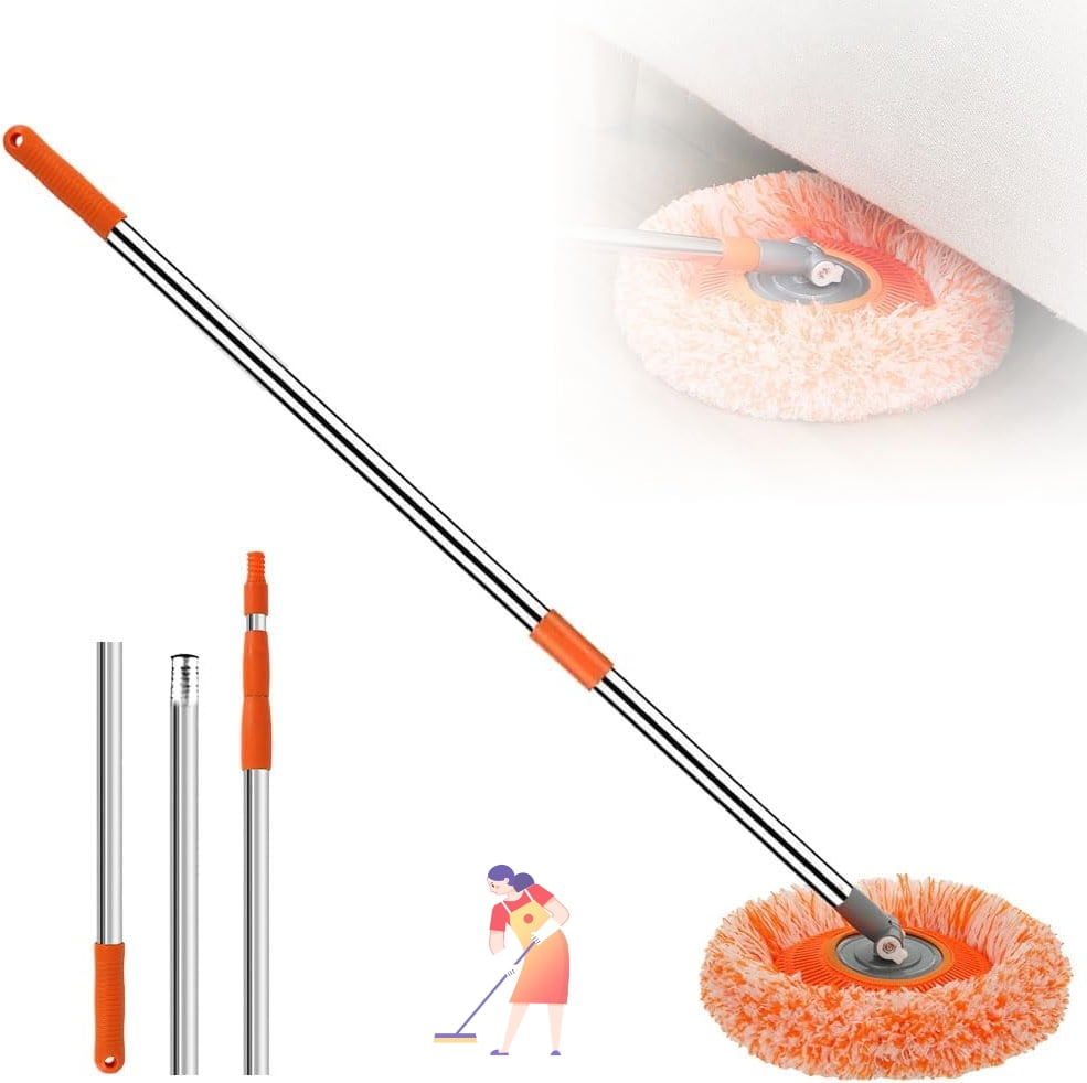 360° Rotatable Adjustable Cleaning Mop, 2025 Upgrade Wall Cleaner Mops ...