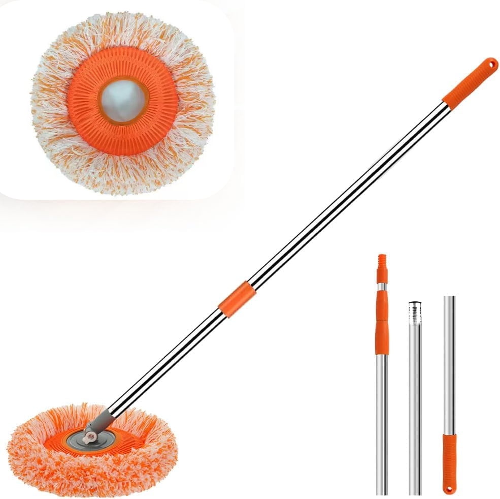 360° Rotatable Adjustable Cleaning Mop, 2025 Upgrade Wall Cleaner Mops ...