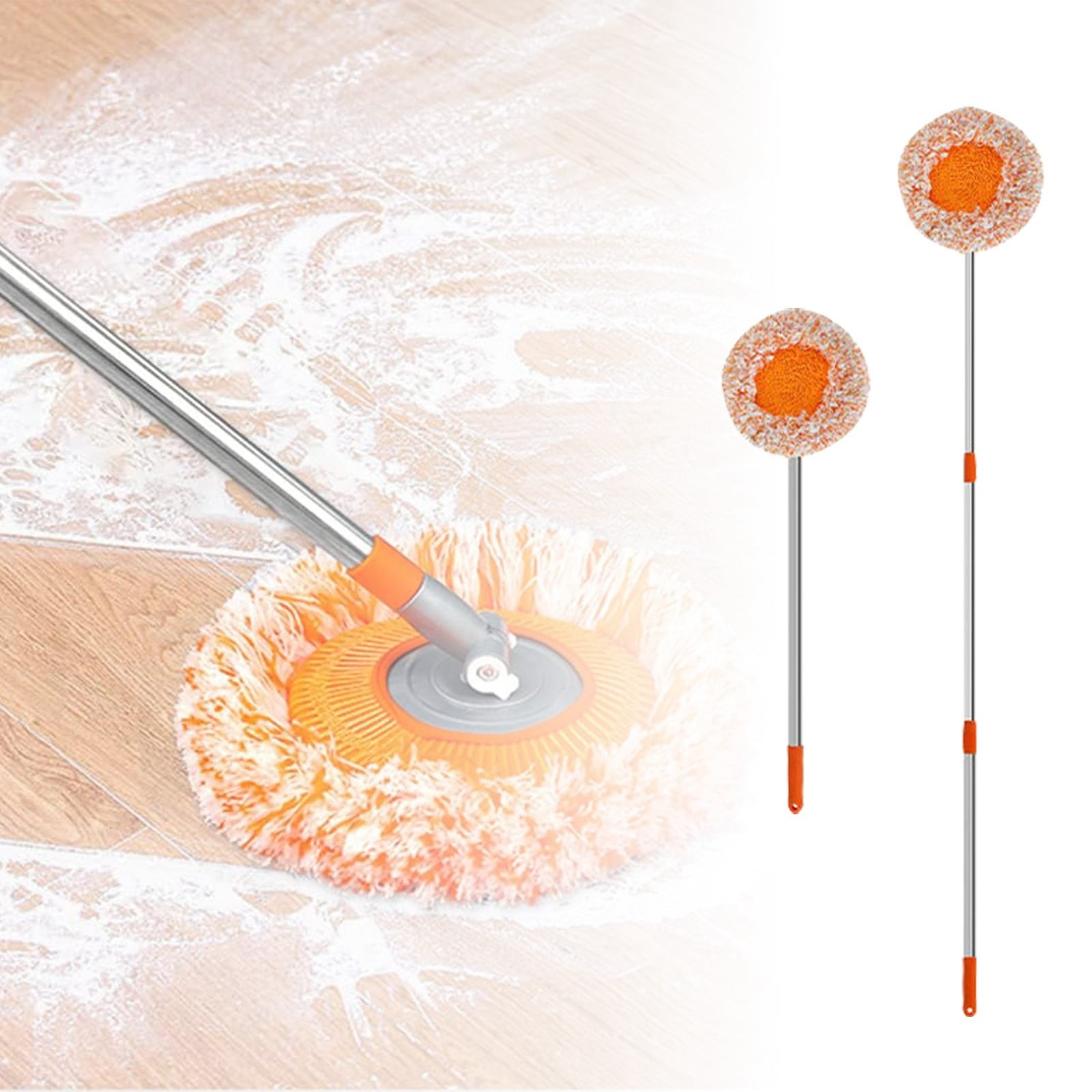 360° Rotatable Adjustable Cleaning Mop Extendable Wall Cleaning Mop ...