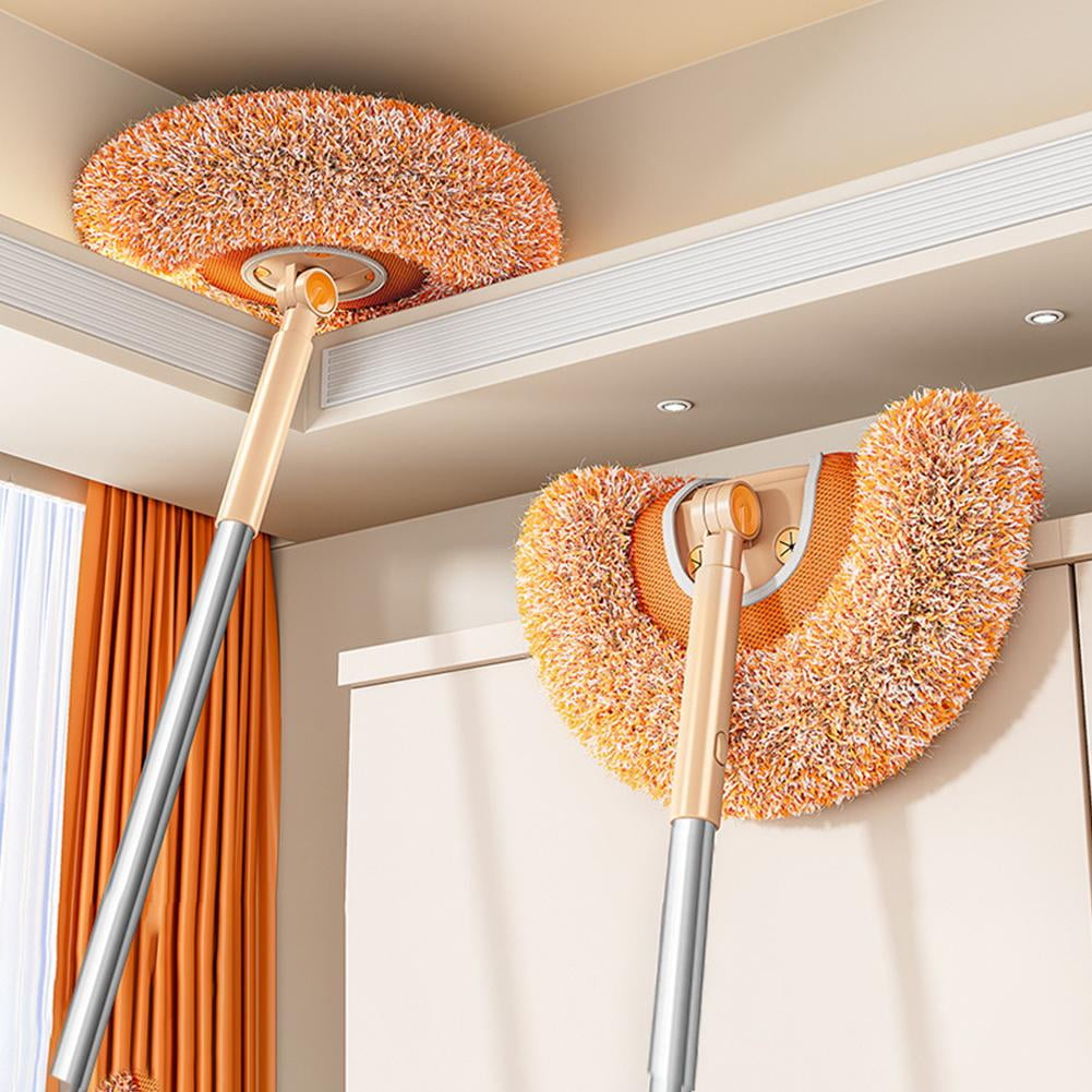 360° Rotatable Adjustable Cleaning Mop, Upgrade Wall Cleaner Mops with ...