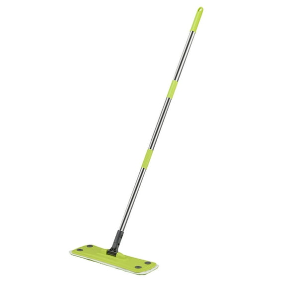 360° Rotatable Cleaning Mop, Stainless Steel Handle, Wet and Dry Floor ...