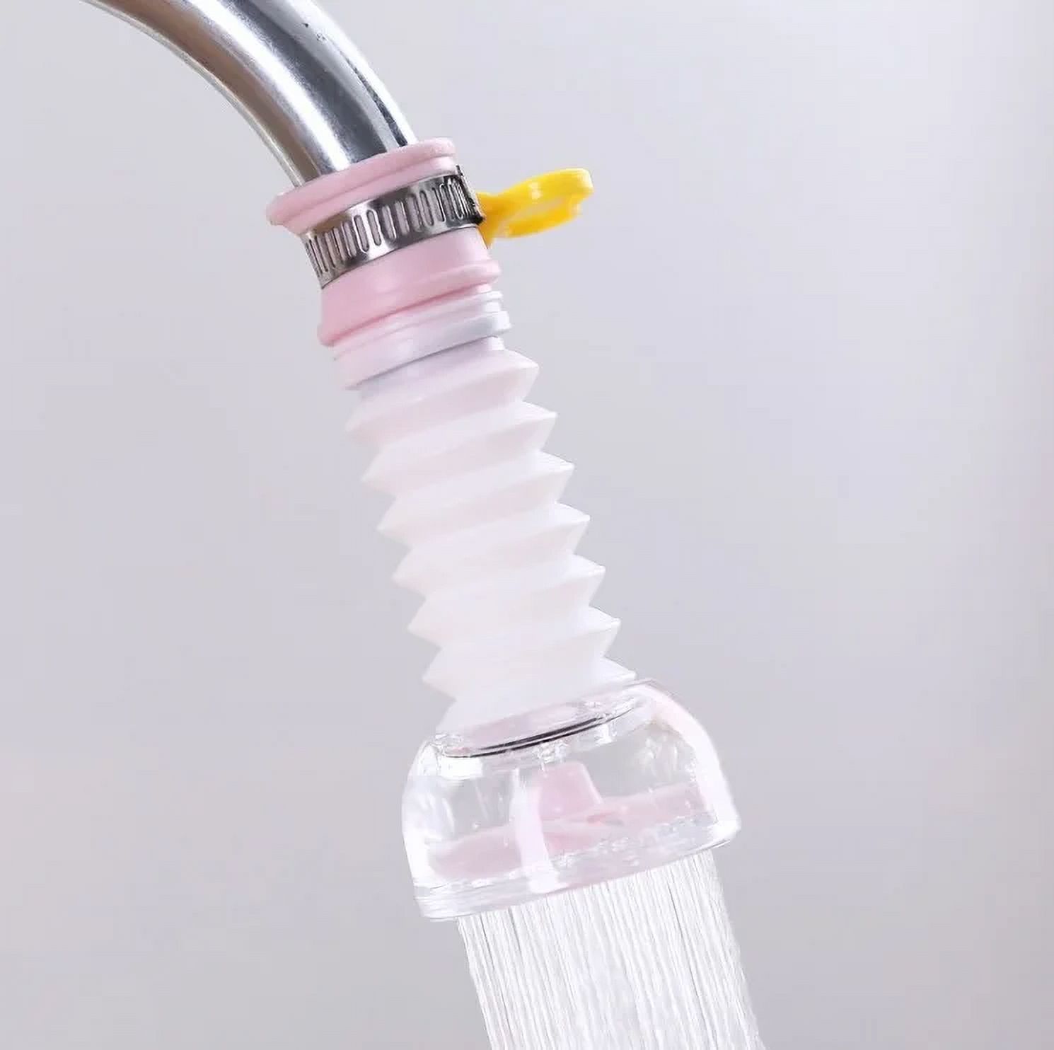 360掳 Rotatable Extension Faucet Sprayer Head with Water Purifier Easy ...