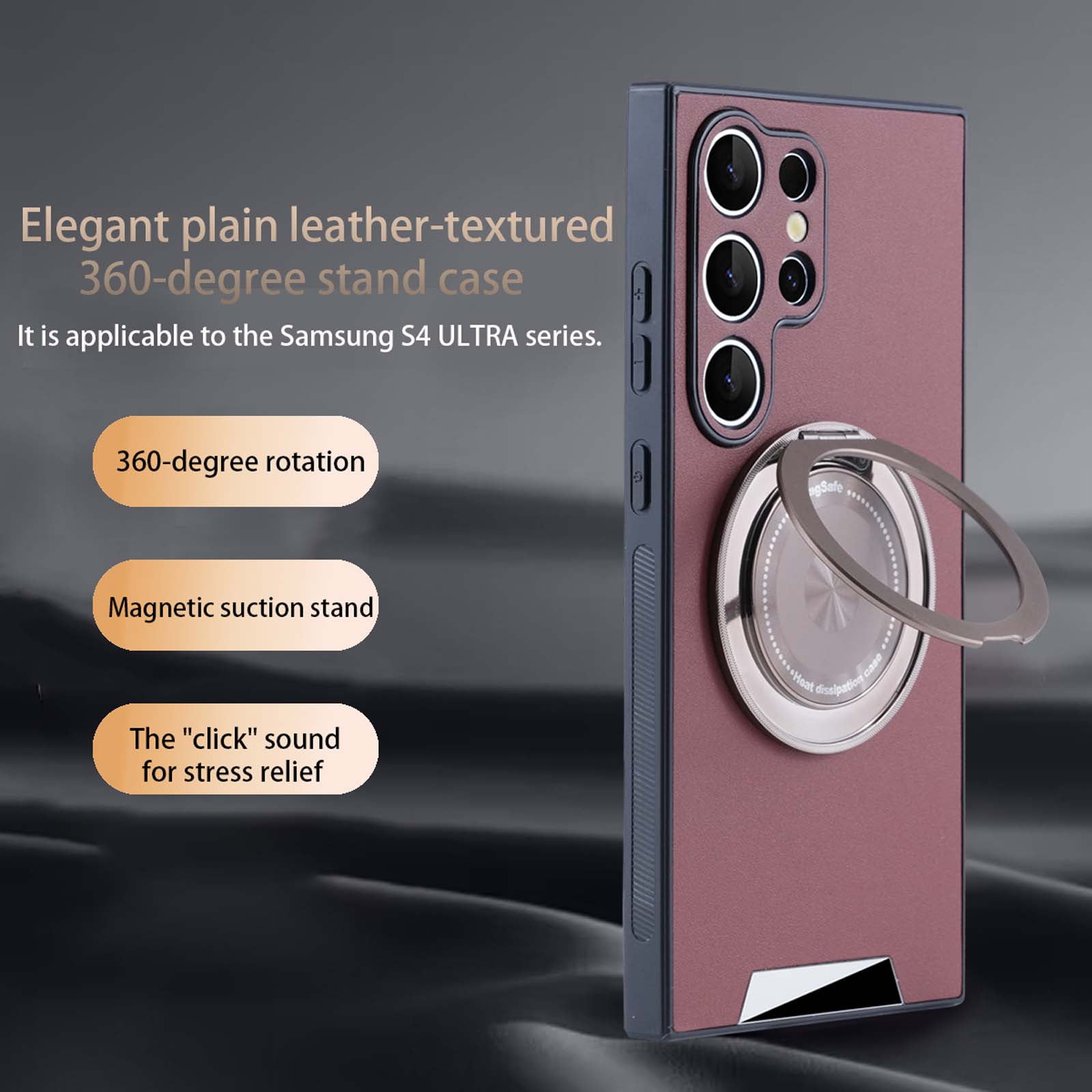 360°Rotatable Magnetic Ring for Samsung Galaxy A12 4G Case [Compatible ...