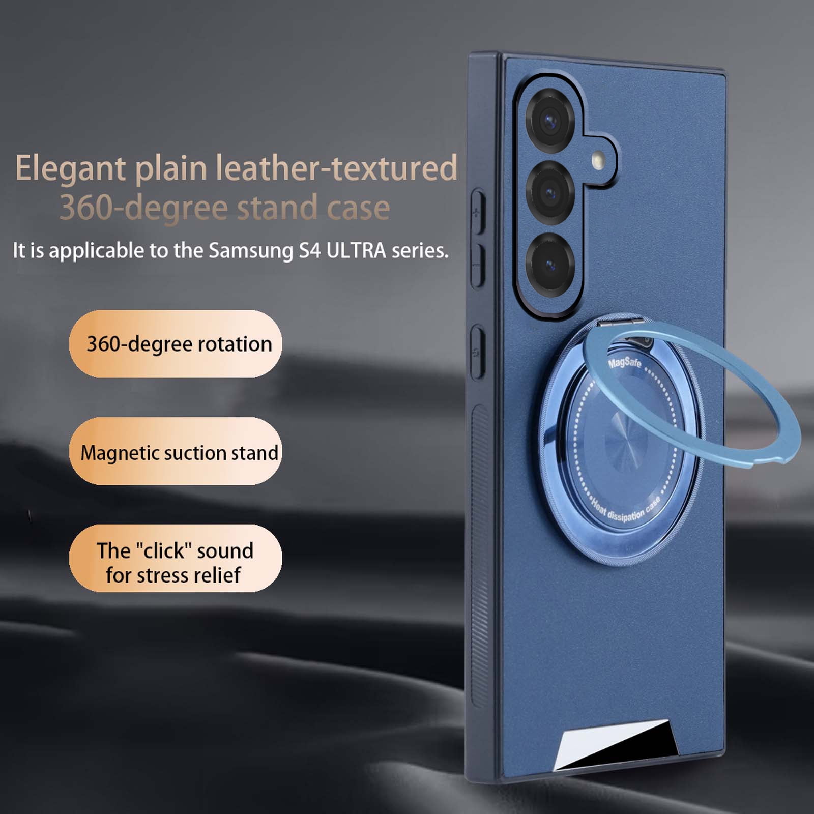 360°Rotatable Magnetic Ring for Samsung Galaxy A54 5G Case [Compatible ...