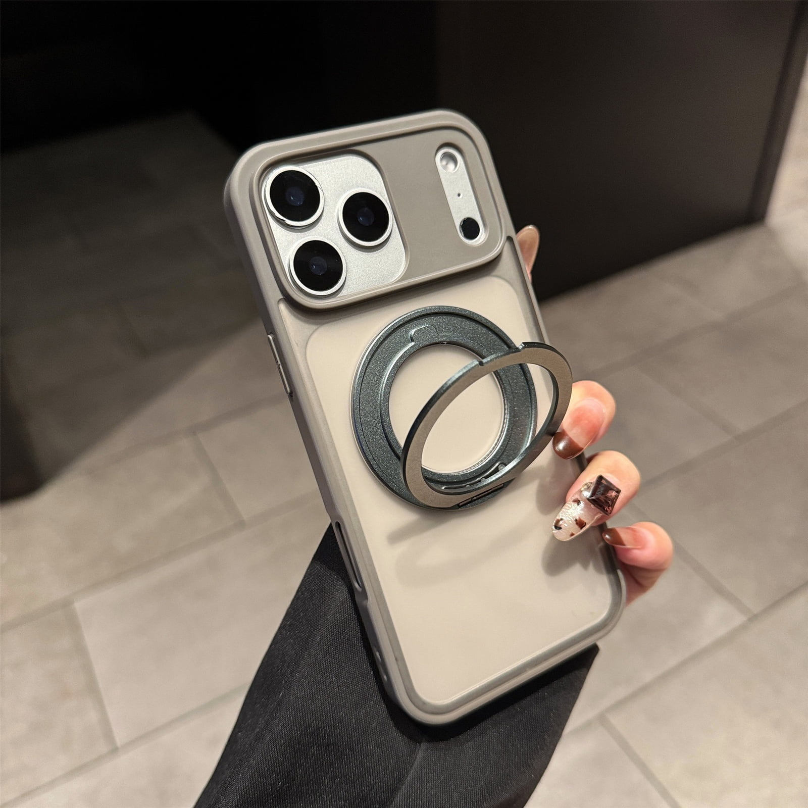 360° Rotatable Magnetic Ring Stand for iPhone 13 Case, Compatible with ...