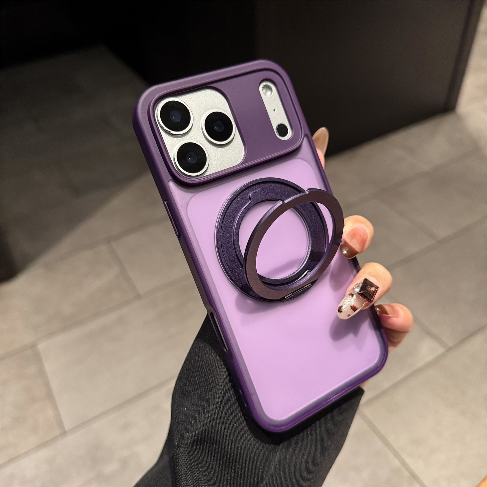 360° Rotatable Magnetic Ring Stand for iPhone 16e Case, Compatible with ...