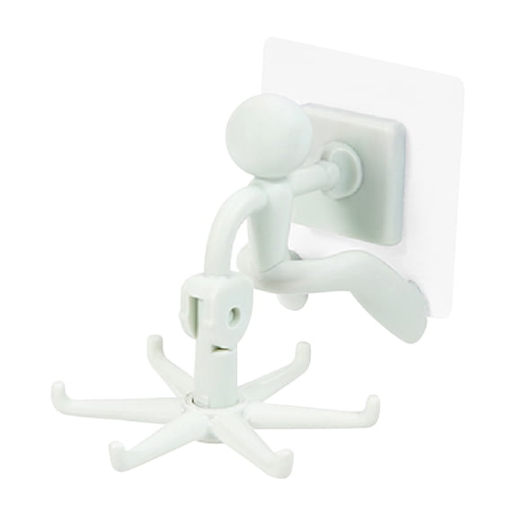 360° Rotatable Wall Hook for Kitchen | Self- Utensil Rack | No Drill ...