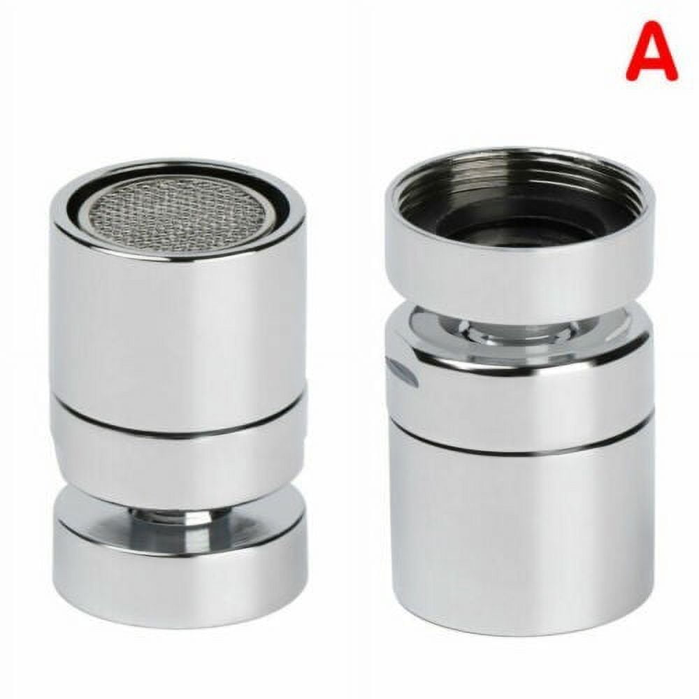360° Rotate Water Faucet Aerator Swivel Diffuser Chrome Kitchen Tap ...