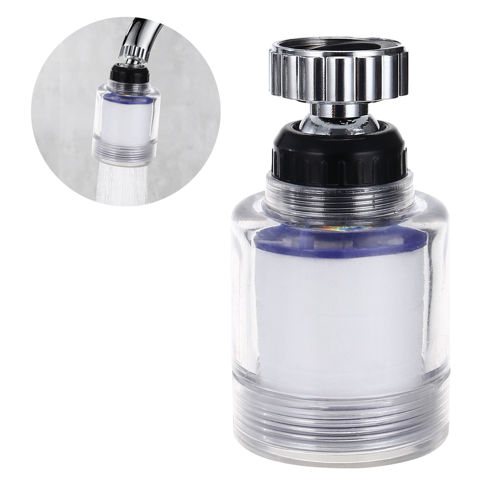 360 Rotate Water Outlet Faucet, Universal Shower Tap Booster ...