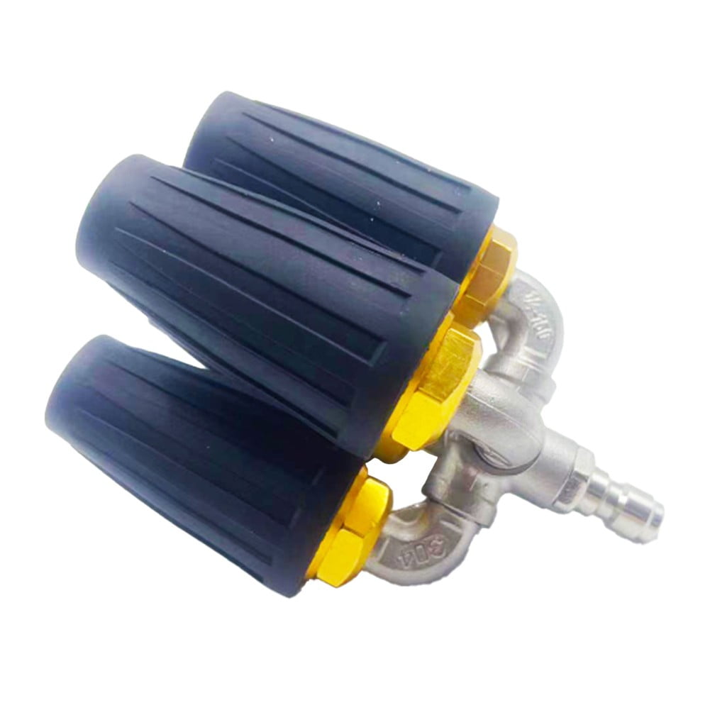 360° Rotating 4-in-1 Rotating Nozzle High Pressure Cleaner Accessories ...