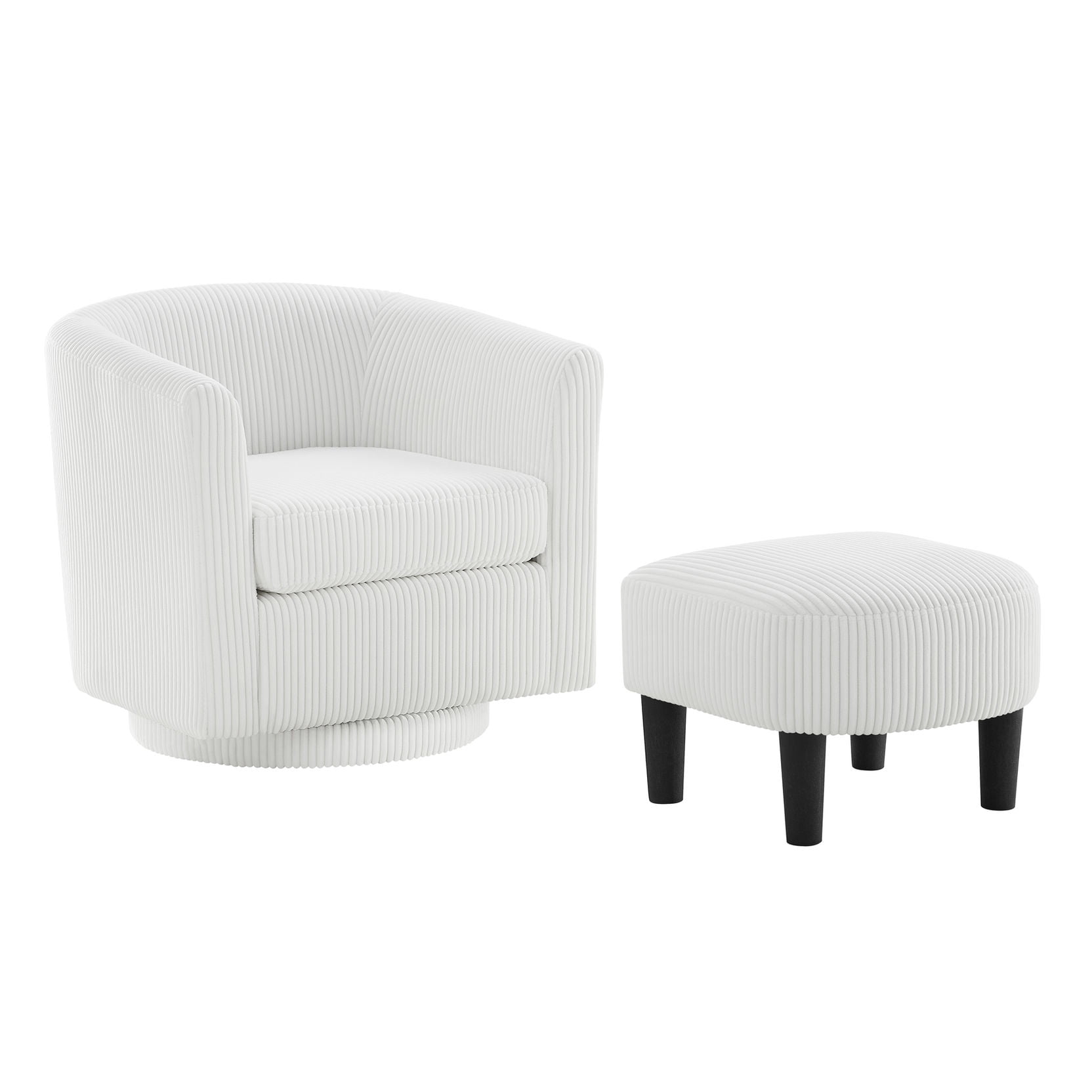 360° Rotating Accent Chair for Bedroom Use / Create a Cozy Space ...