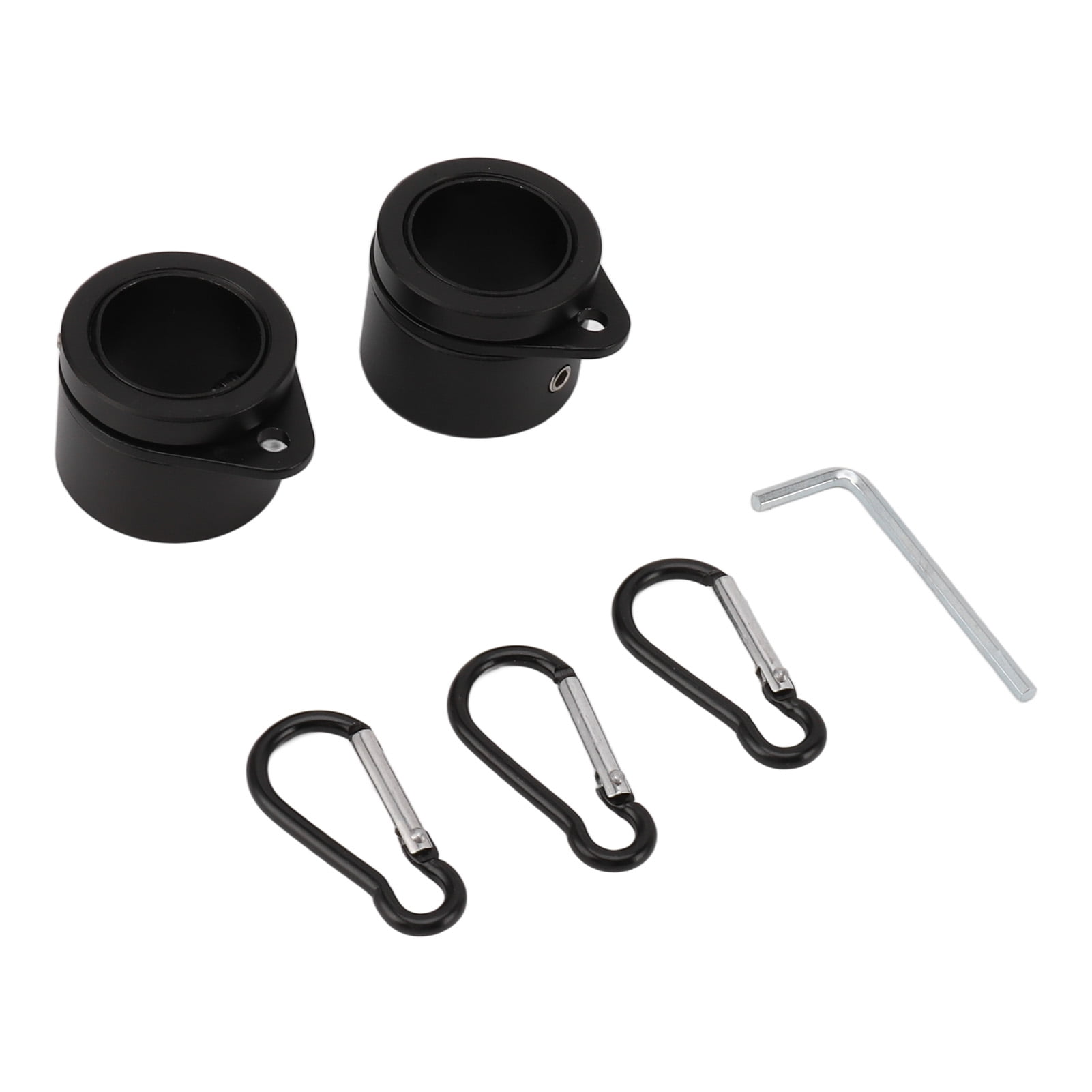 360° Rotating Anti-Wrap Kit - Black Spinning Mounting Clips for ...