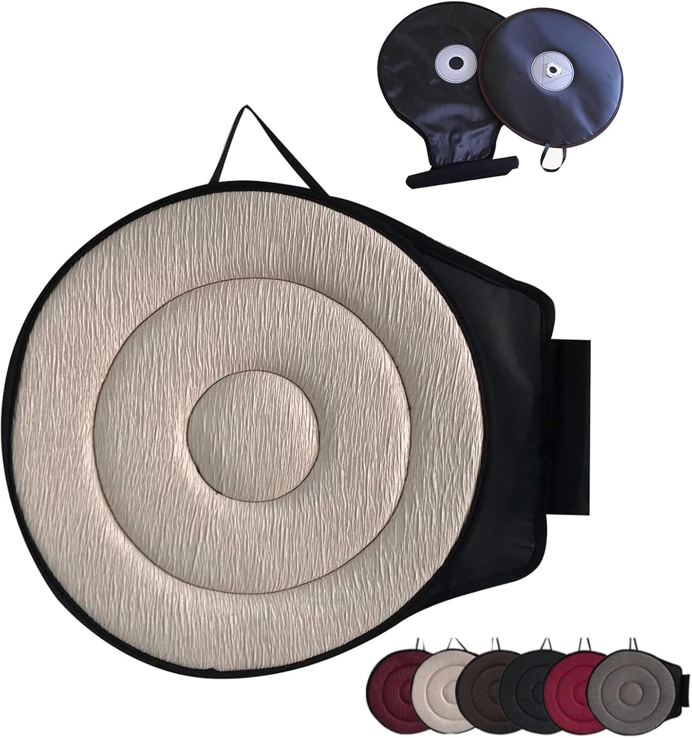 360 Rotating Car Seat Cushions, 360 Degrees Swivel Car Seat for Elderly ...