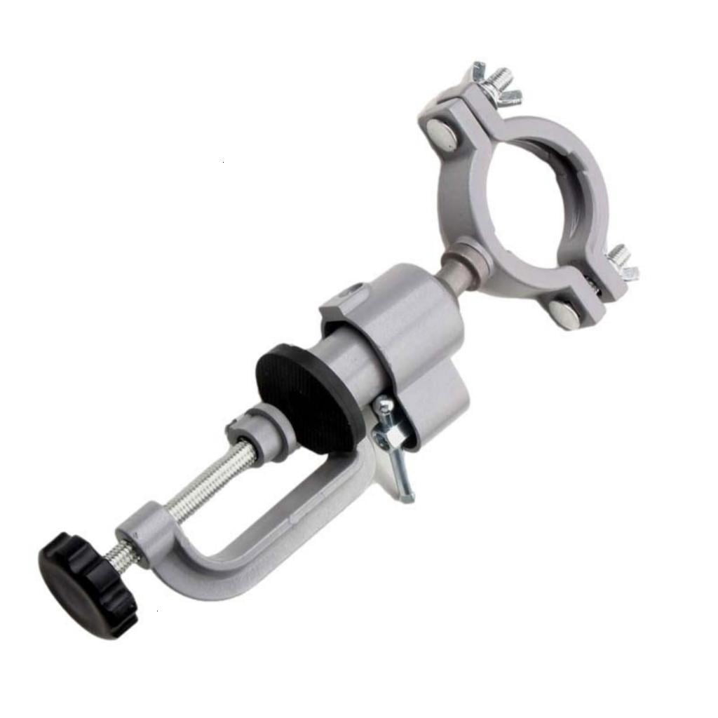 360 Rotating Clamp On Benches Vise Featuring Electric Drill Holders for ...