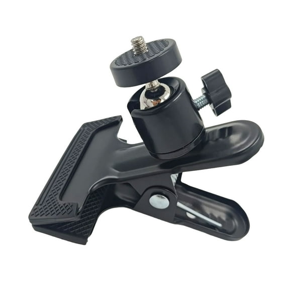 360 Rotating Clamp Professional Camera Mount Head Clamp Adjustable ...