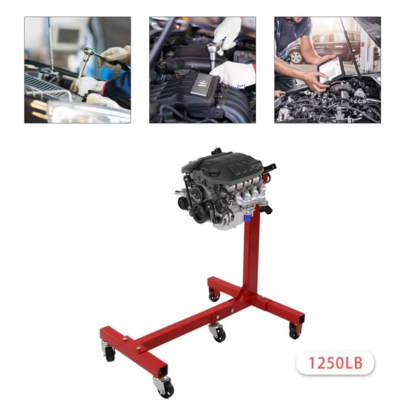 360 Rotating Engine Stand Vehicle Engine Block Stand Capacity 1250LBS ...