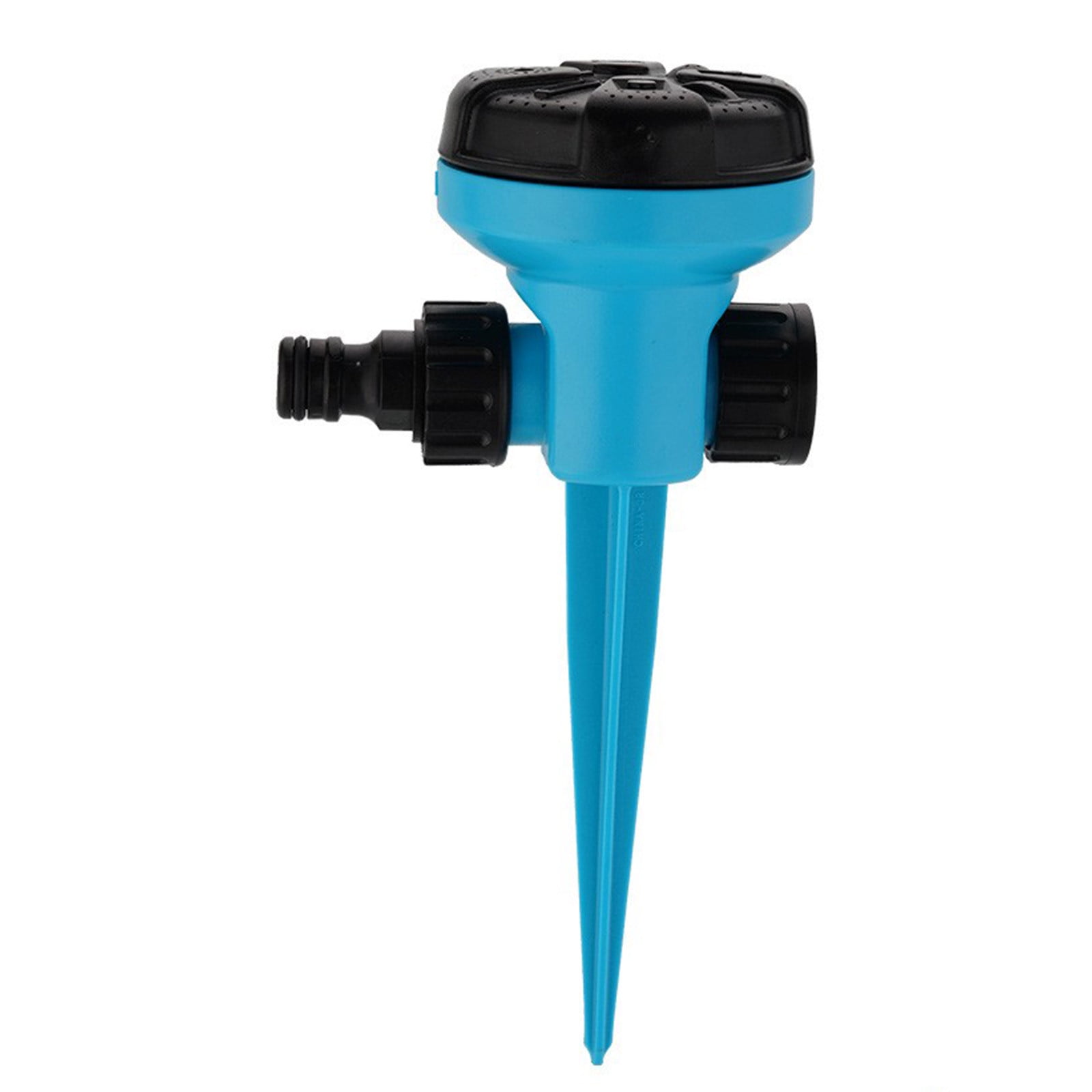 360° Rotating Garden Sprinkler Adjustable Ground Spike Sprinkler Multi ...