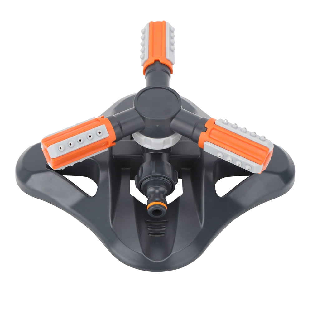 360° Rotating Garden Sprinkler with 3 Adjustable Arms for Full Yard ...