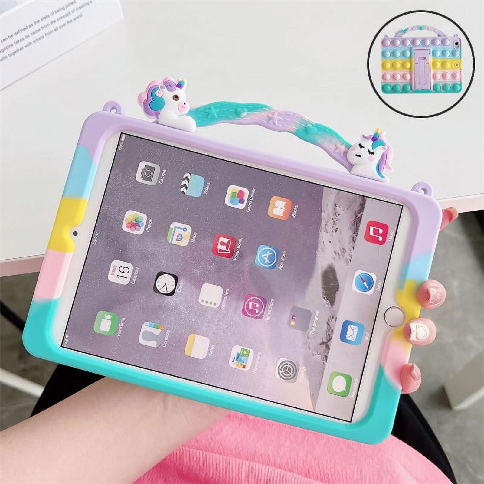 360 Rotating Handle Kids Cartoon Tablet Cases for Samsung Galaxy Tab A8 ...